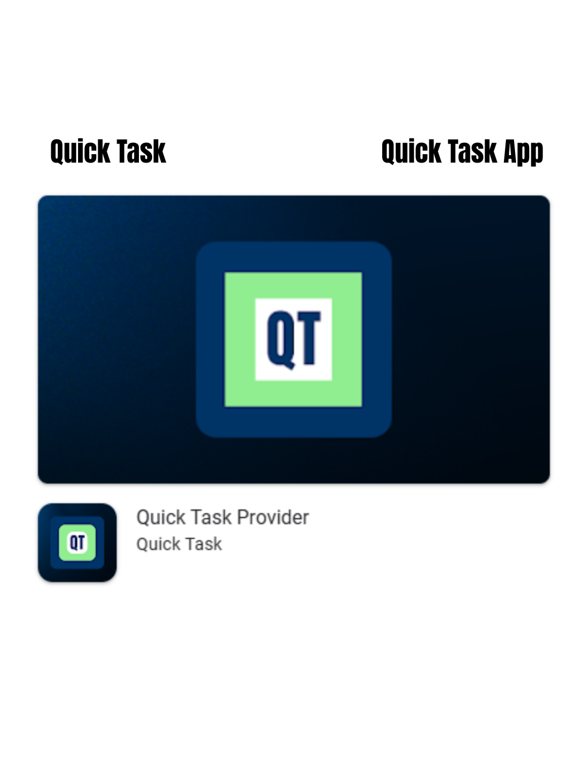 The Quick Task App: One Platform for Customers & Service Providers ...
